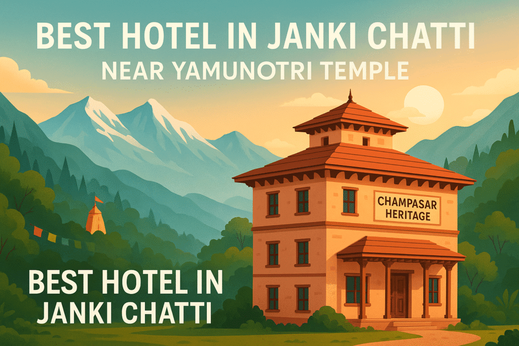 Best Hotel in Janki Chatti Near Yamunotri Temple – Book Champasar ...